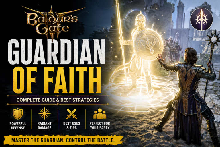 Baldur’s Gate 3 Guardian of Faith Guide & Tips