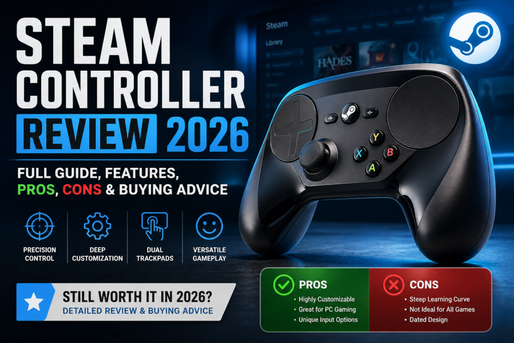 Steam Controller Review 2026: Full Guide & Verdict